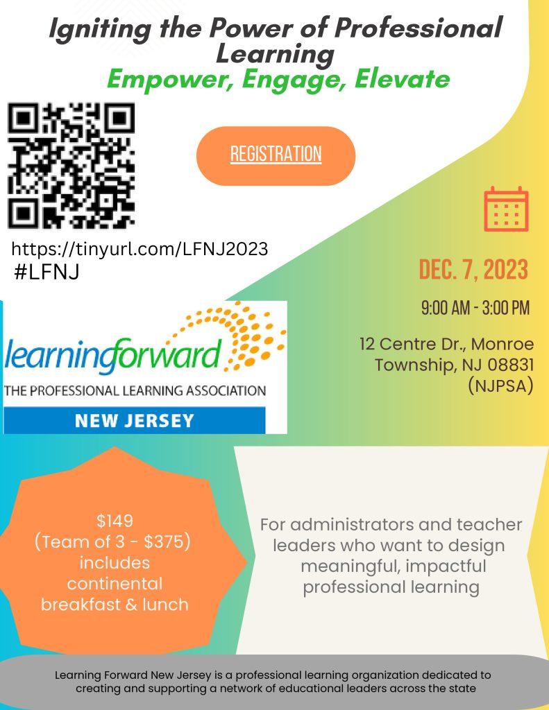 IGNITE: The Power Of Professional Learning | Learning Forward New Jersey